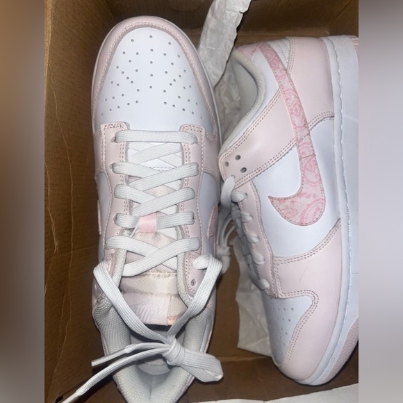 Nike | Shoes | Nike Pink Paisley Dunk | Poshmark